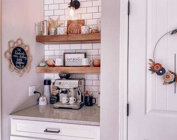 10 Fall Coffee Bar Ideas That Look Amazing - Aesther Living