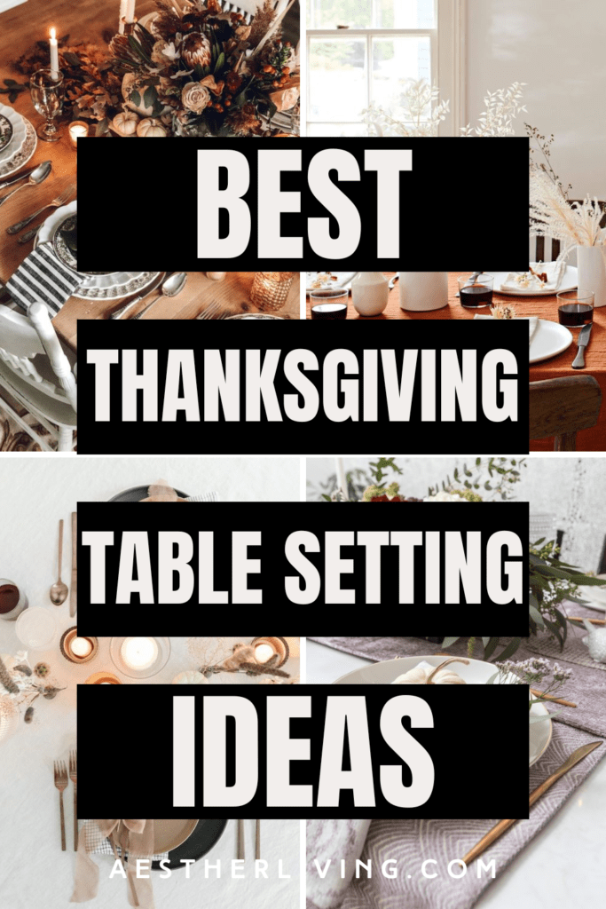 15 Best Thanksgiving Table Setting Ideas (You Can Easily Recreate ...